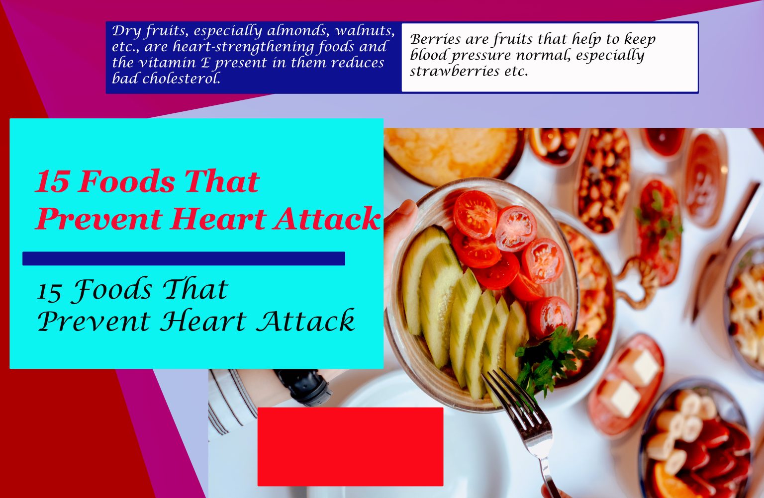 15 Foods That Prevent Heart Attack
